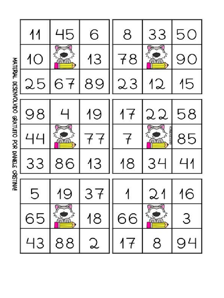 Bingo Números | PDF