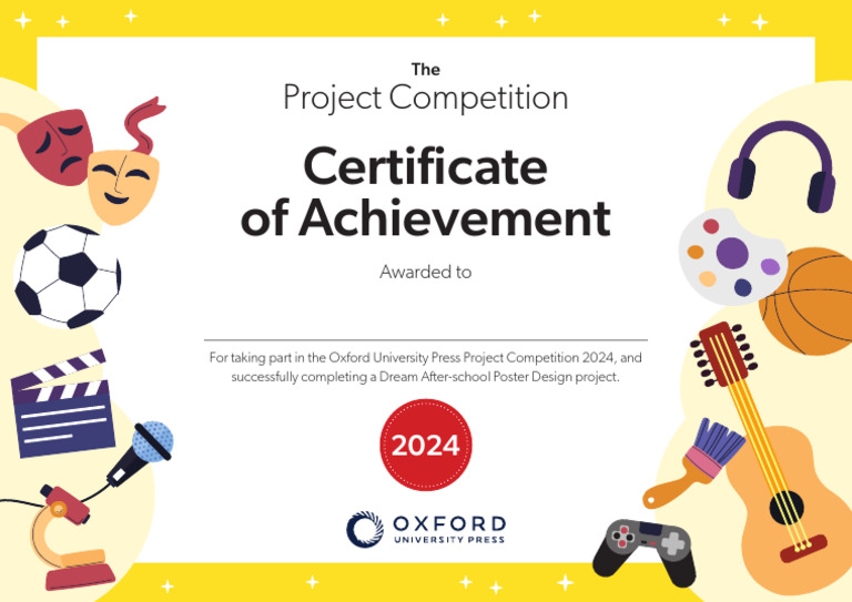 Oxford Project Competition 2024 Winner | PDF