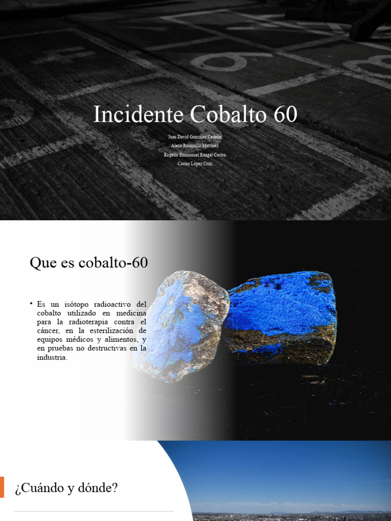 El Chernóbil Mexicano: Cobalto-60 | PDF | Contaminación | Radiación