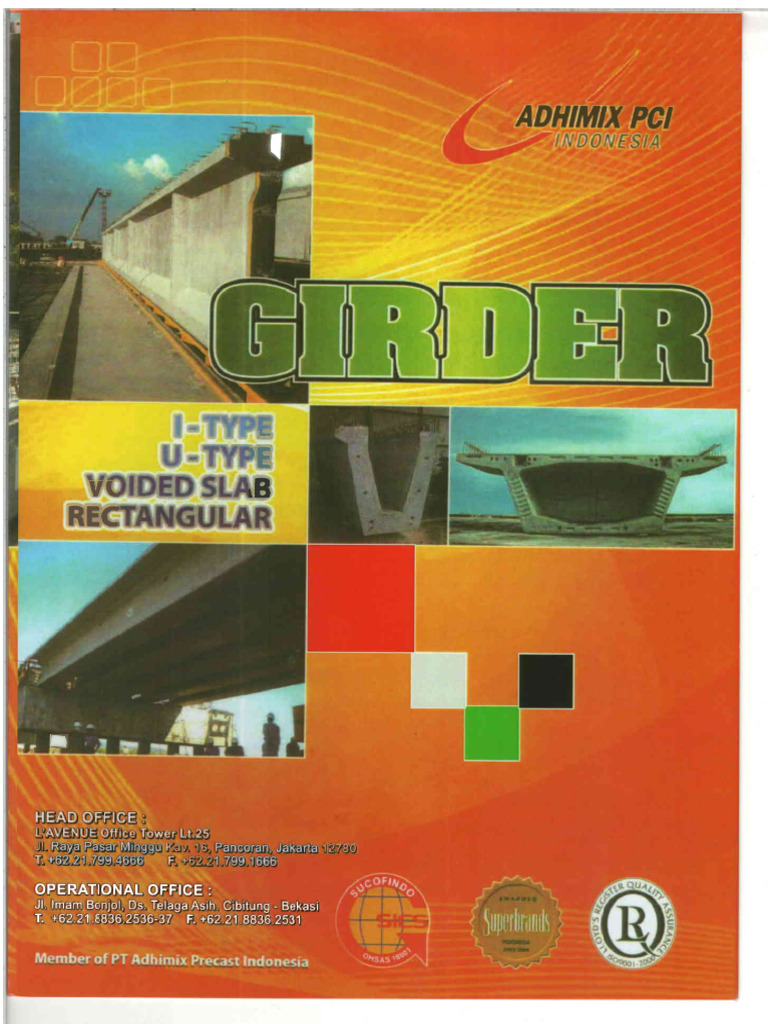 Brochure - Adhimix - Girder | PDF | Teaching Methods & Materials