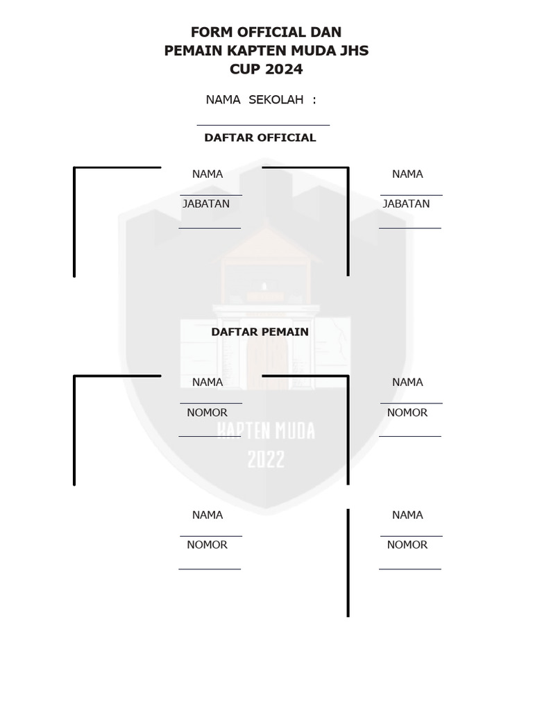 Denah UNP Kediri untuk JHS Cup 2024 | PDF