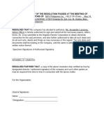 COP Surrender Letter Format | PDF | Government | Business