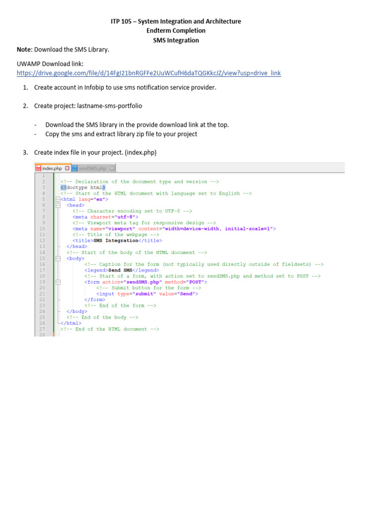Sms Integration Pdf Download Software