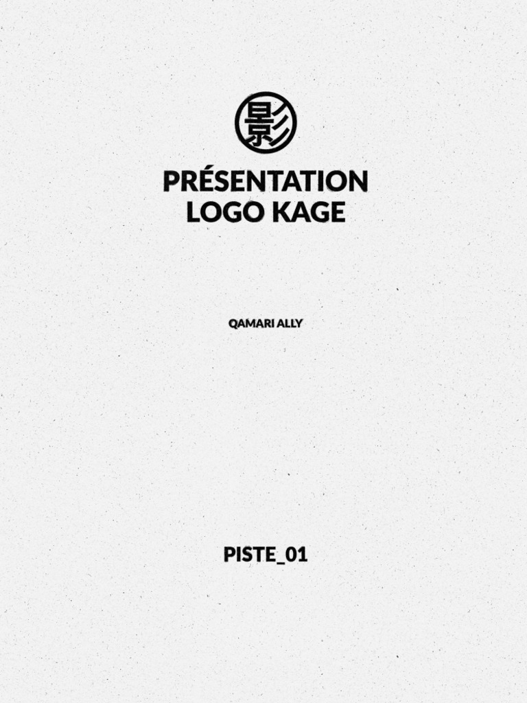 Presentation-Logo - Kage - V2 2 | PDF