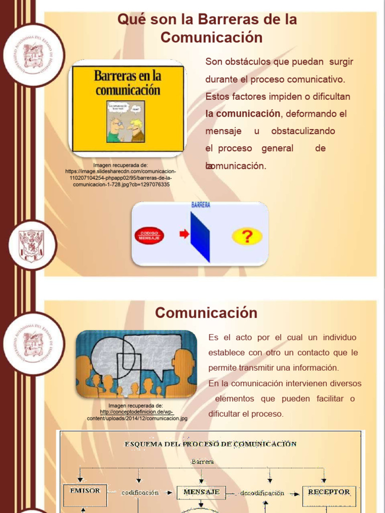 BARRERAS COMUNICATIVAS | PDF | Comunicación | Comunicación humana