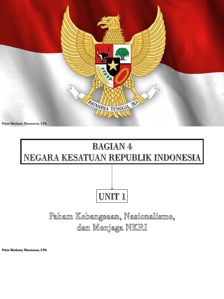PPKN - Bag 4 Unit 1-1 | PDF | Ilmu Sosial