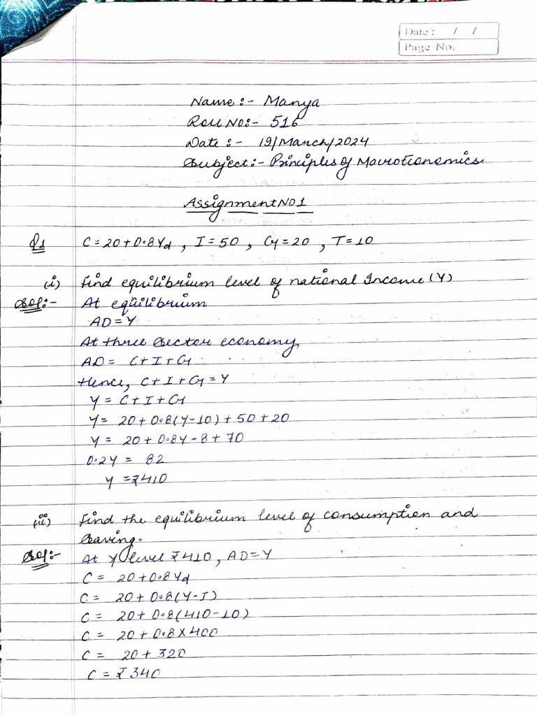 GE Assignment 1 | PDF