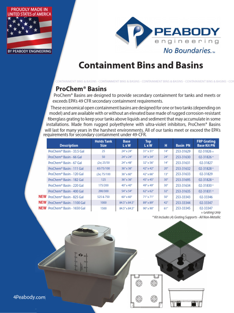 Bins-Basins | PDF | Pump
