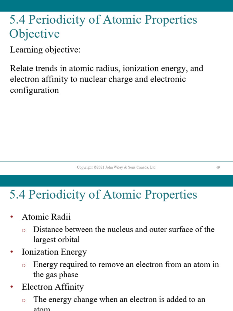 CHEM1100F23 Ch5 Notes Pt2 | PDF | Ion | Ionic Bonding