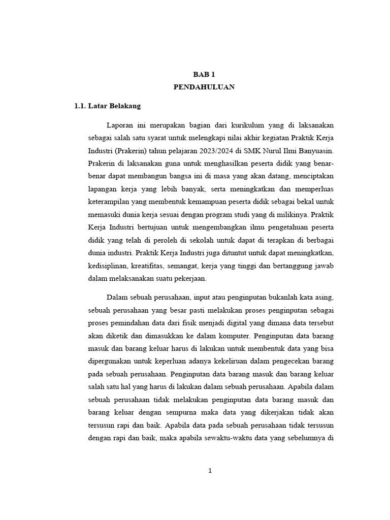 Penginputan Data Invoice di ICAT | PDF