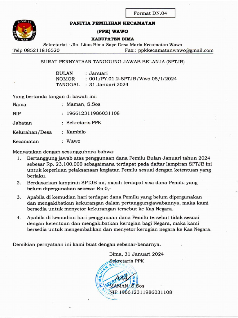 DN 04 PPK Wawo Jan 2024 | PDF