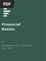 CFA Level 1 Financial Ratios Cheat Sheet 1728410311 | PDF | Dividend ...