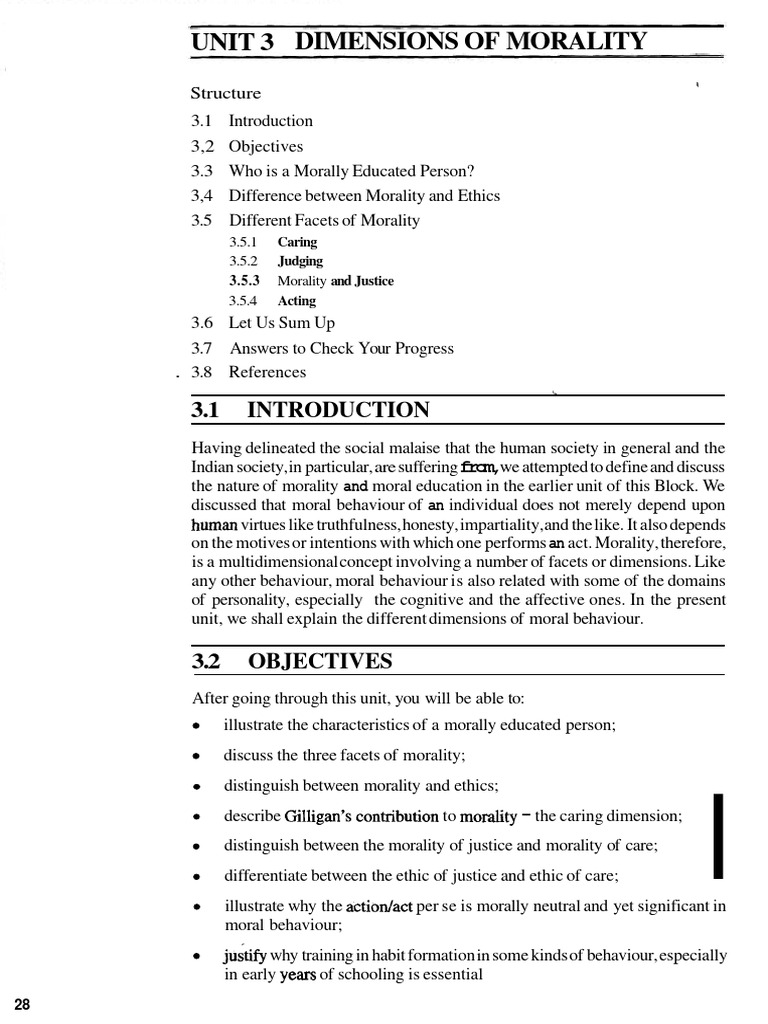 Unit 3 | Download Free PDF | Morality | Autonomy