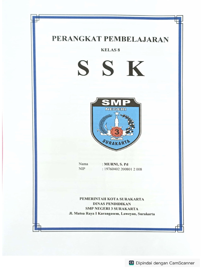 3 Modul Ajar SSK IPS 8 - Murni | PDF
