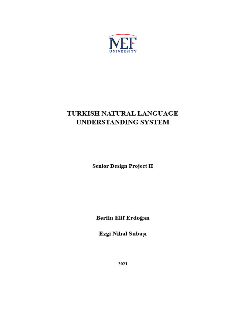 Senior Design Project Final Report Download Free Pdf Computing Artificial Intelligence