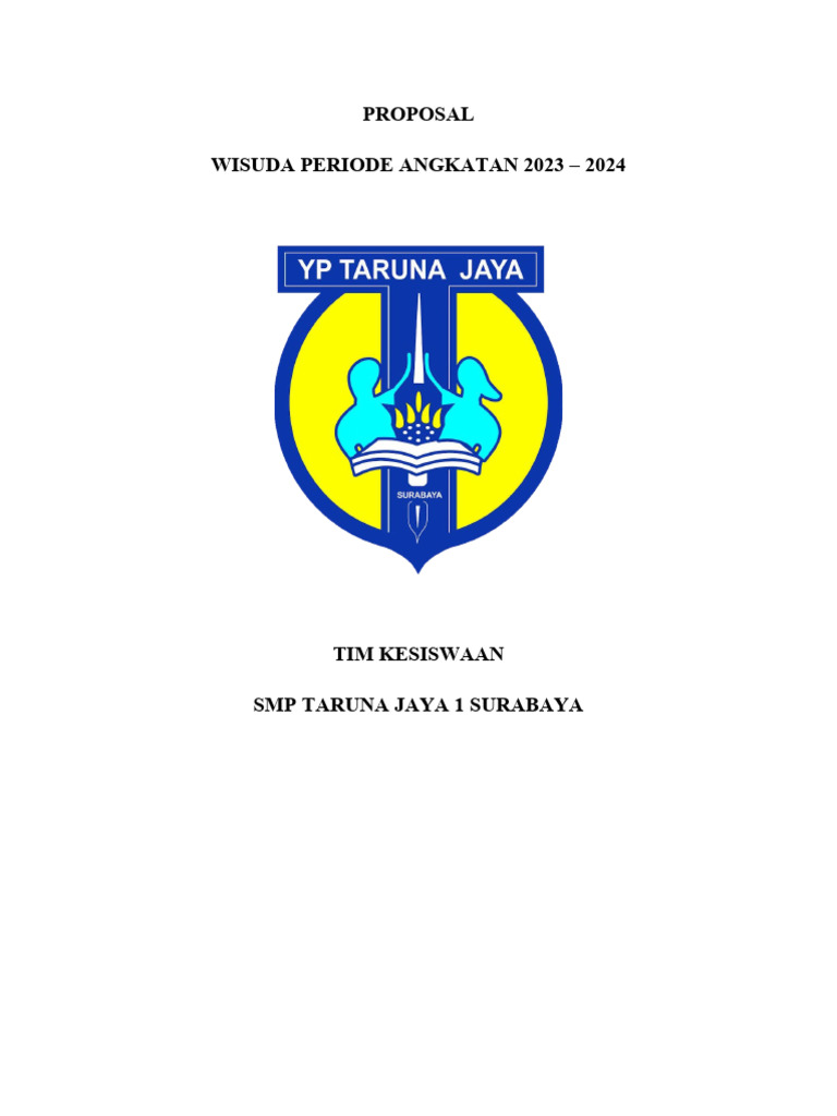 Proposal Wisuda 2024 | PDF