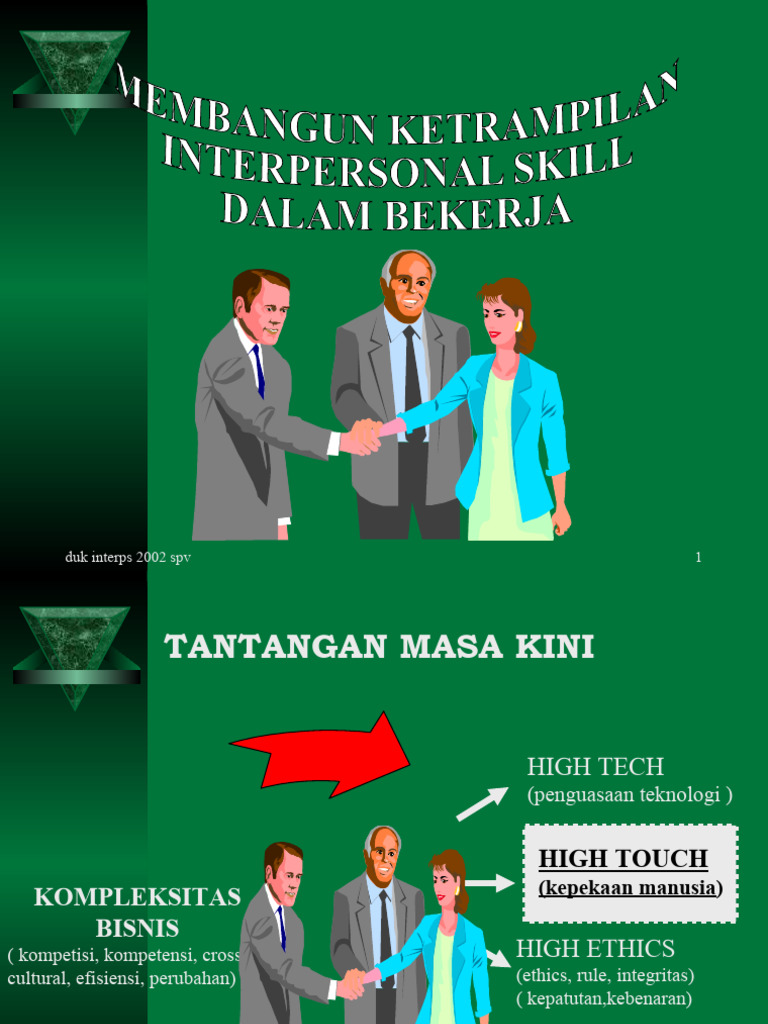 Keterampilan Interpersonal dalam Bisnis | PDF