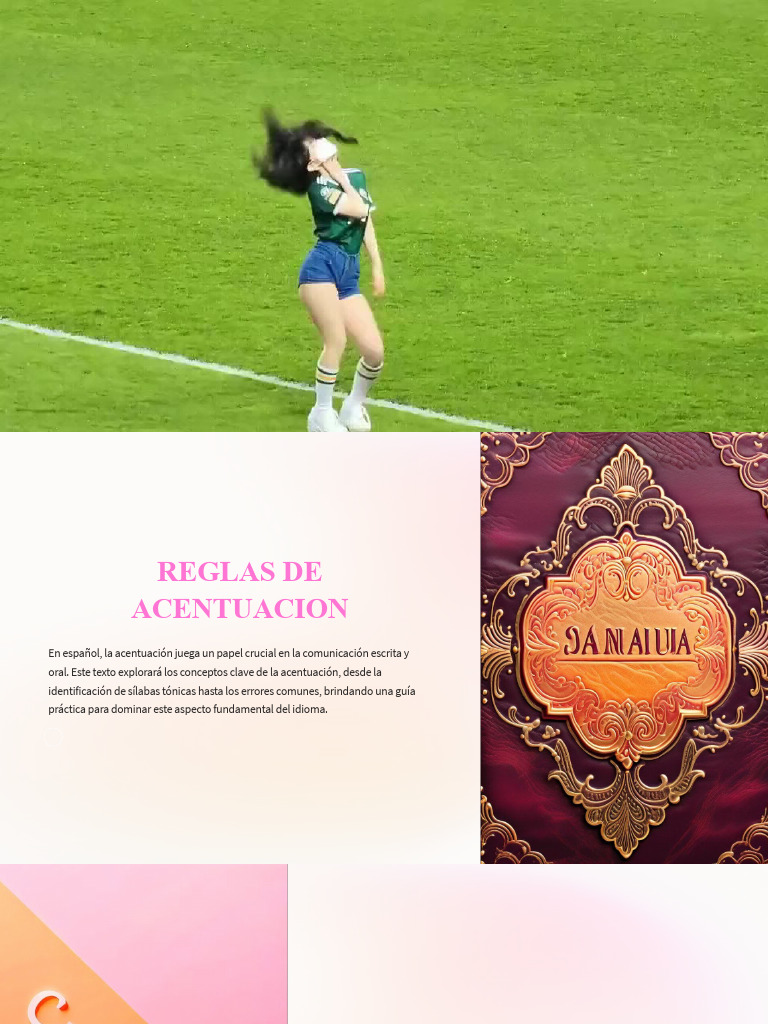 Reglas de La Acentuacion 5 Semana (2) .Iy | PDF | Sílaba | Palabra