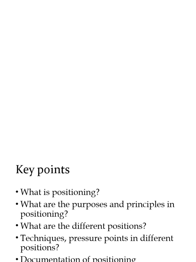Patient Positioning | PDF | Anatomical Terms Of Motion | Arm