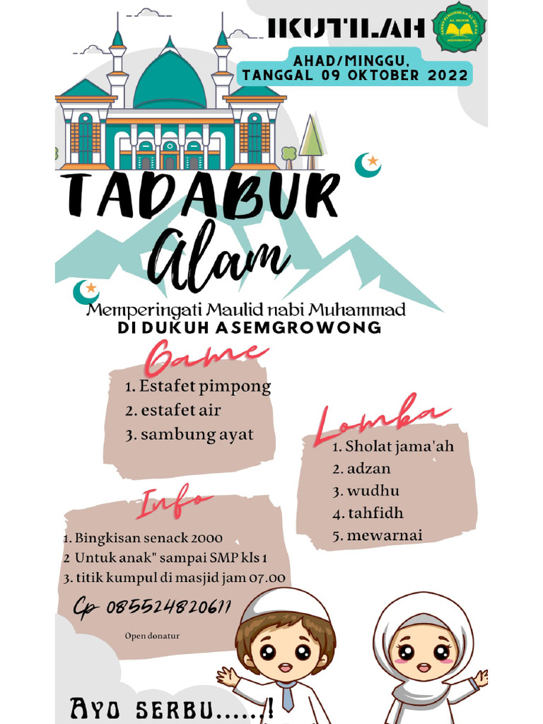 Pamflet TPA Maulid | PDF