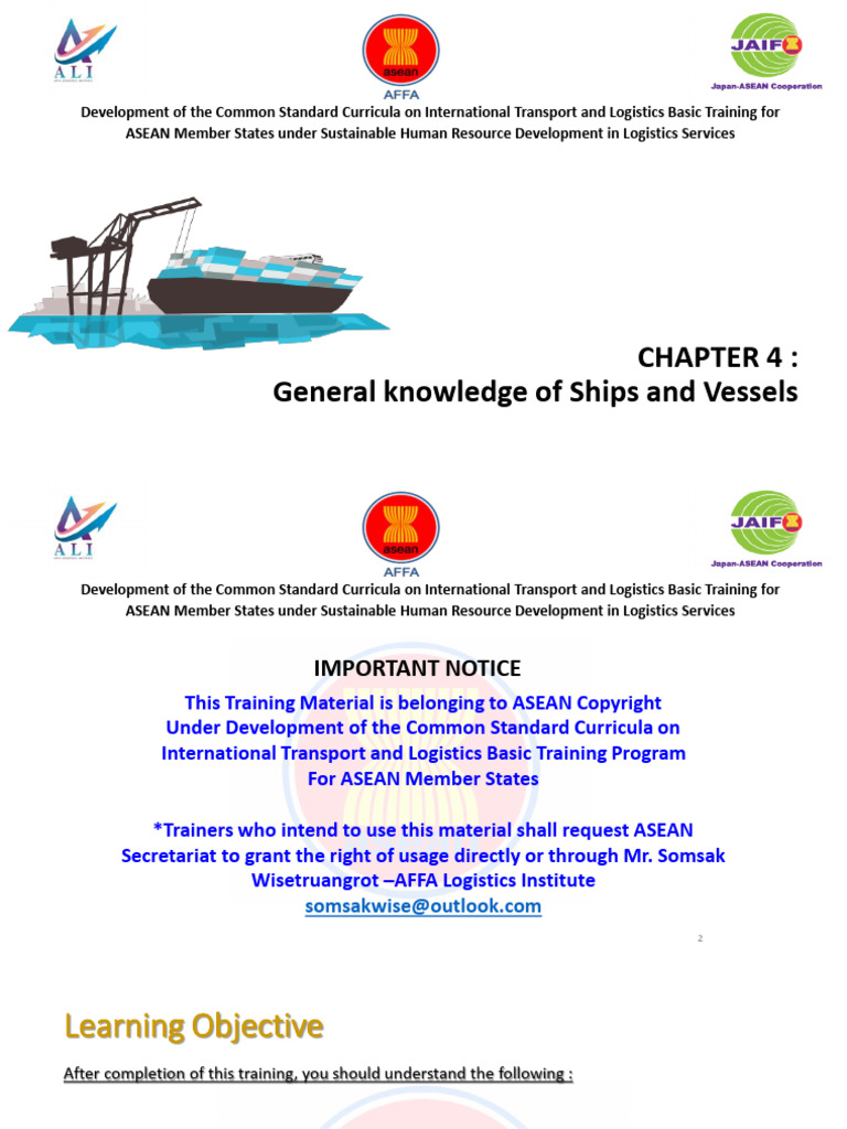Chapter 4. General Knowledge of Ships and Vessels | PDF | Ships | Oil ...