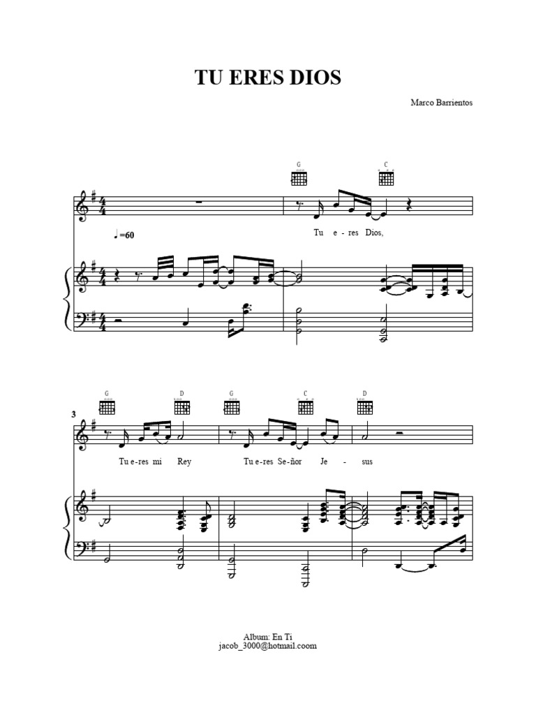 Tu Eres Dios | PDF