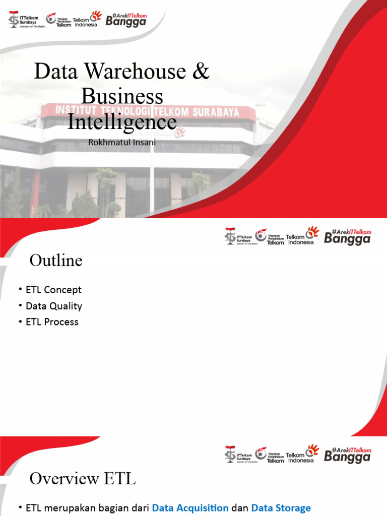 7 - ETL Concept Data Quality | PDF | Data Warehouse | Data Quality