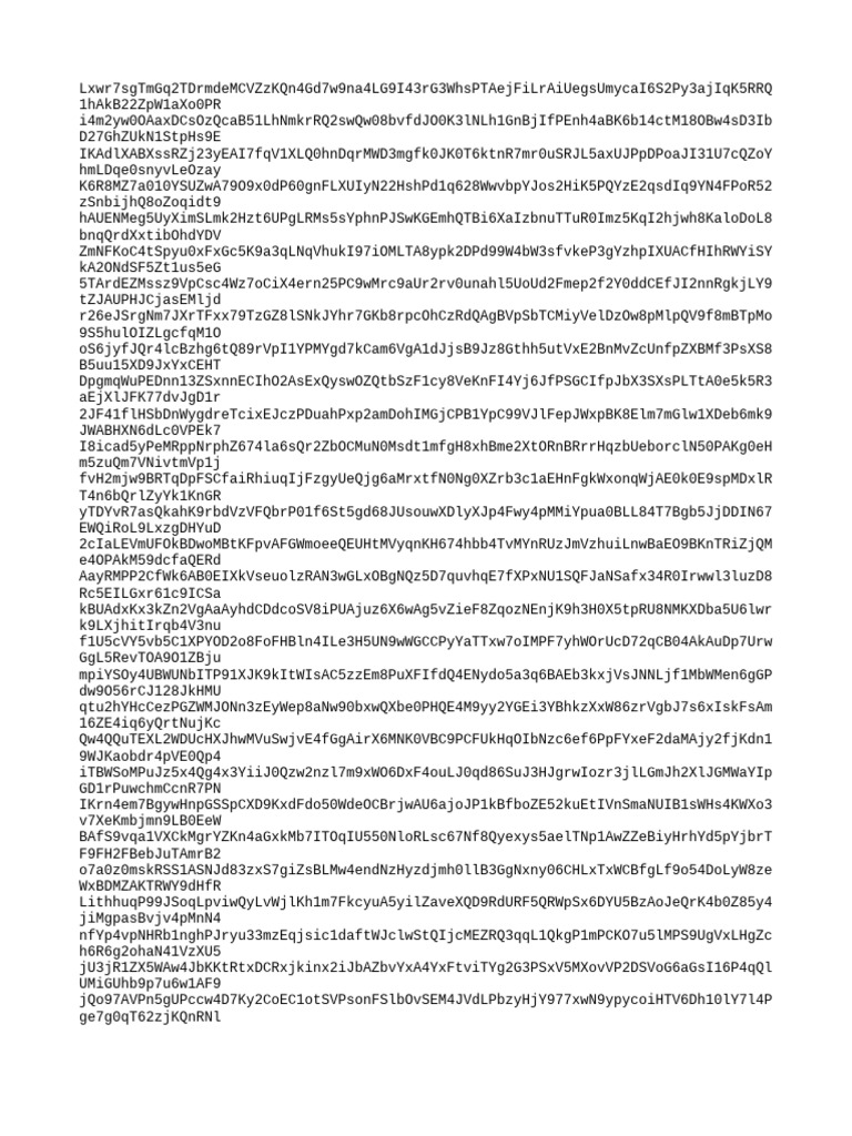 Encrypted Document Content | PDF