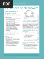Science Stage 4 Workbook Answers | PDF