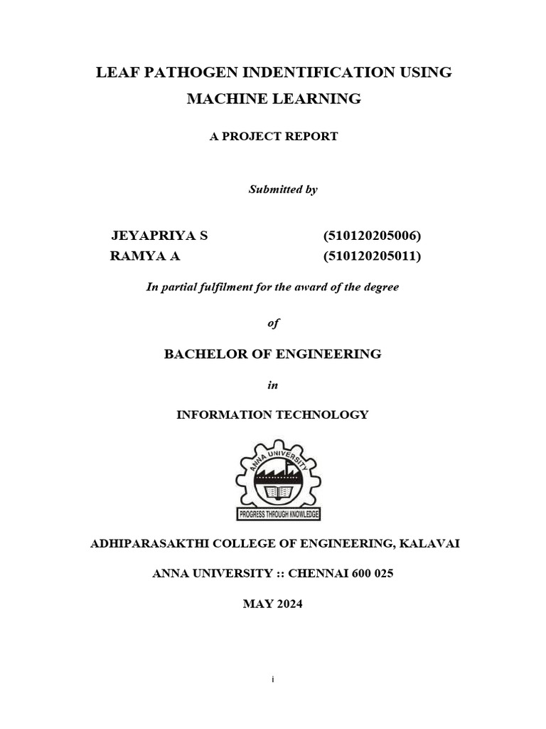 Final Project Report 1 | Download Free PDF | Machine Learning | Python (Programming Language)