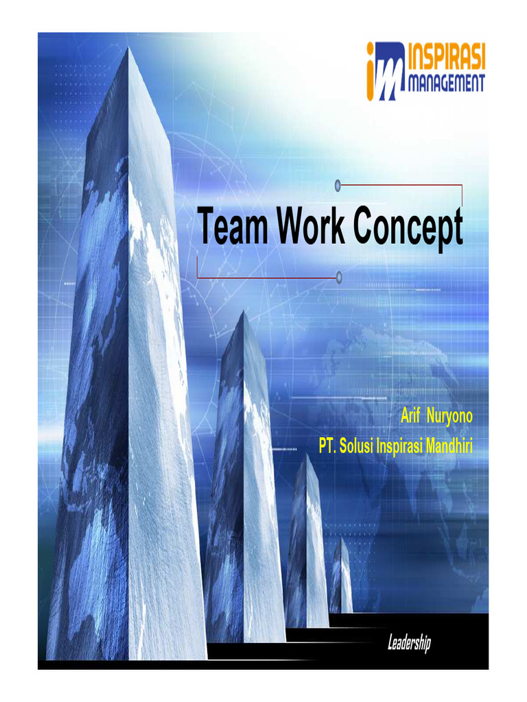Modul 1 Team Work Concept | PDF