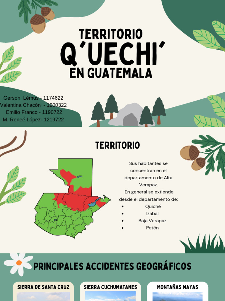 Territorio Maya Q'eqchi' en Guatemala | PDF | Mesoamérica | Pueblos mayas
