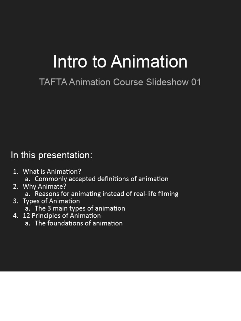 Disadvantages of Animation Explained | PDF | Animation | 3 D Computer ...