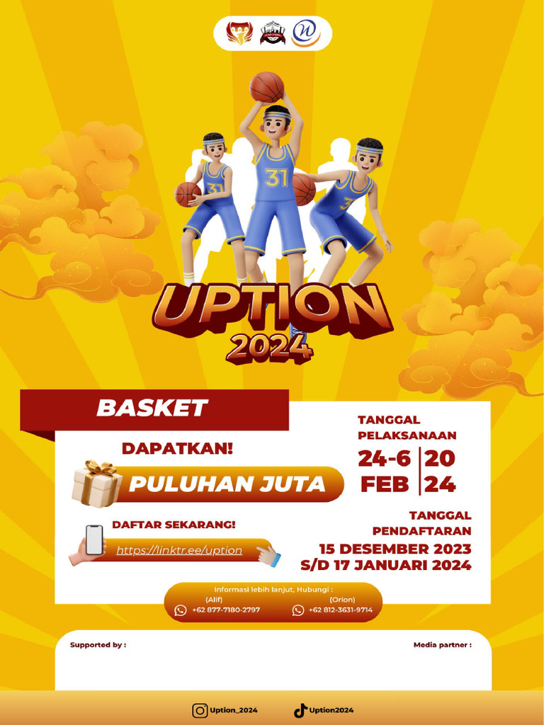 Proposal Basket Uption Dan Tor 2024 | PDF