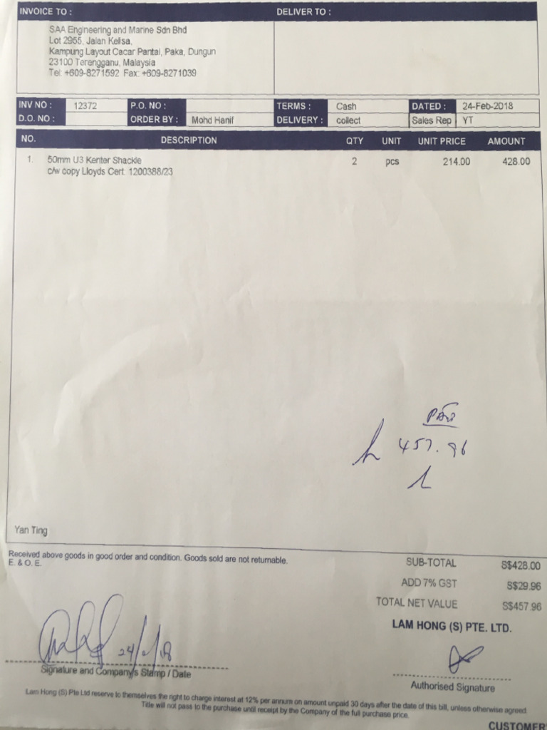 Resit Beli Besi | PDF