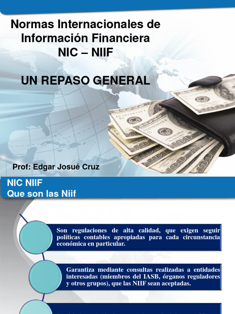Conferencia Niff Un Repaso General | Descargar gratis PDF | normas ...