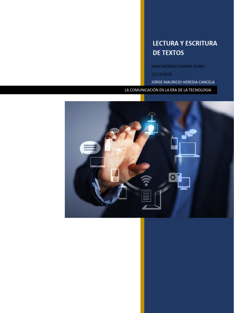 Ensayo - La Comunicación en La Era de La Tecnologia | PDF | Internet | Tecnología de información ...
