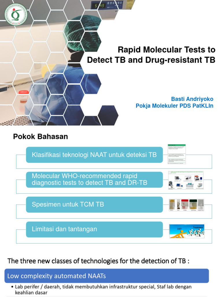 Webinar Tiba-Tiba TB - Perkembangan Pemeriksaan Biologi Molekuler Pada ...