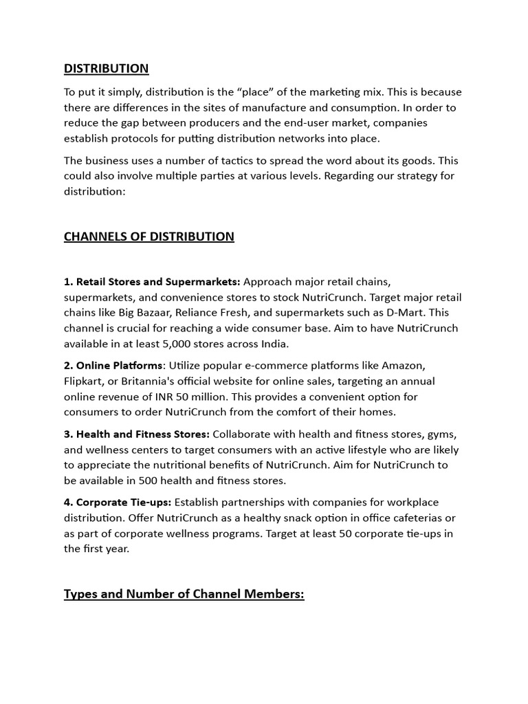 DISTRIBUTION&PROMOTION | PDF | Retail | Pricing