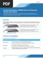 Huawei NetEngine AR611W Enterprise Router Datasheet | PDF | Virtual ...