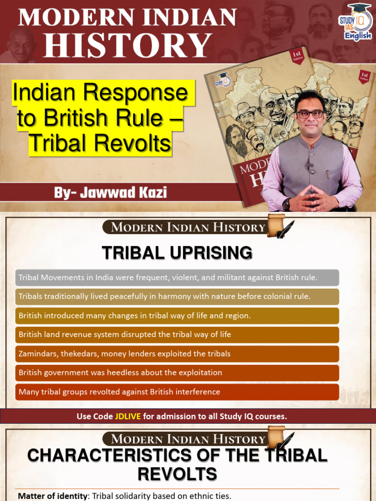 Tribal Revolts Against British Rule | PDF | British Raj
