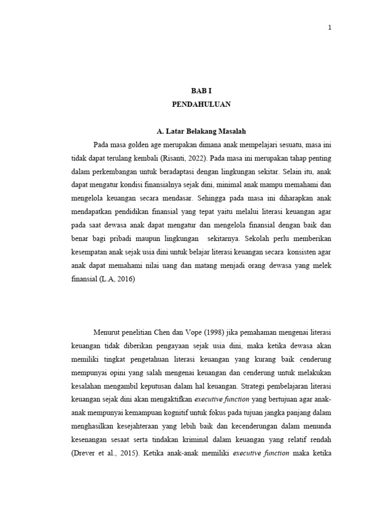 Bab 1 Sempro Bismillah Bulan Depan | PDF