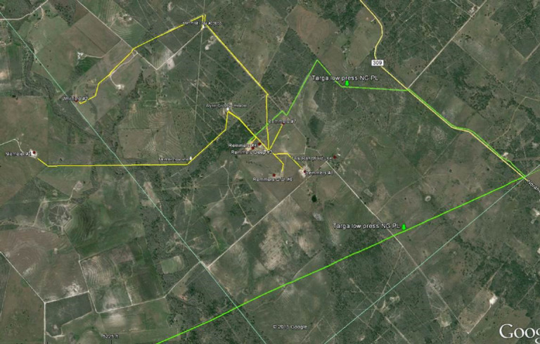 5.3.4 Nordheim Pipeline Map (Yorktown - Dewitt) | PDF