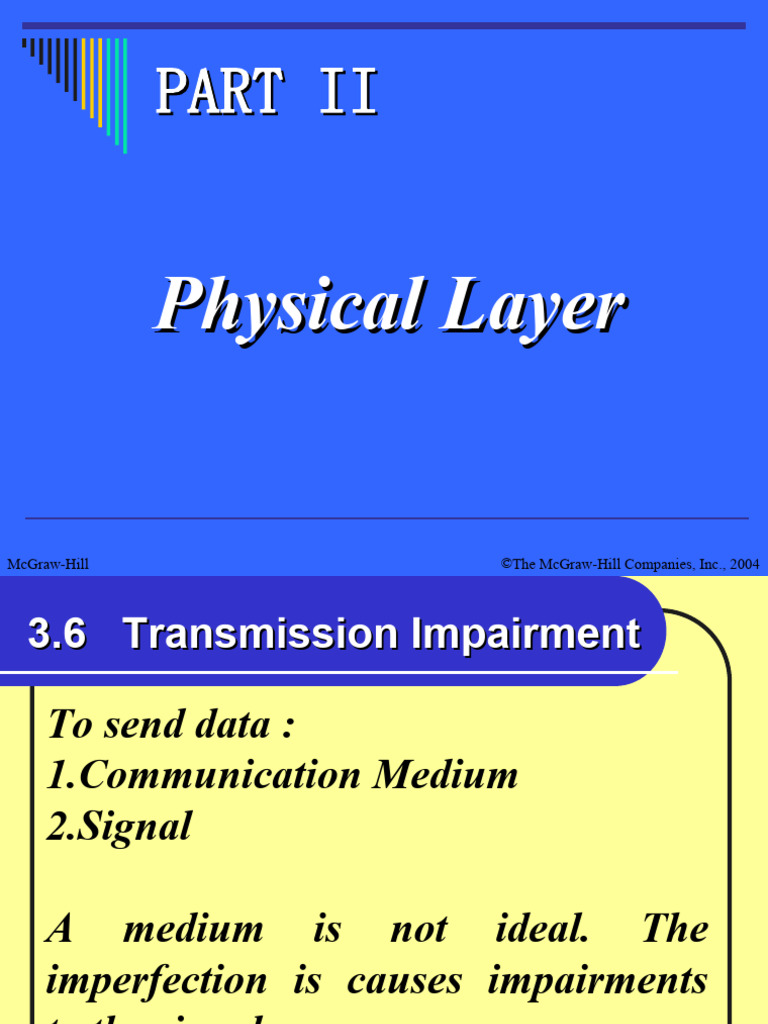 Lec 17 Transmission Impairments | PDF | Distortion | Decibel