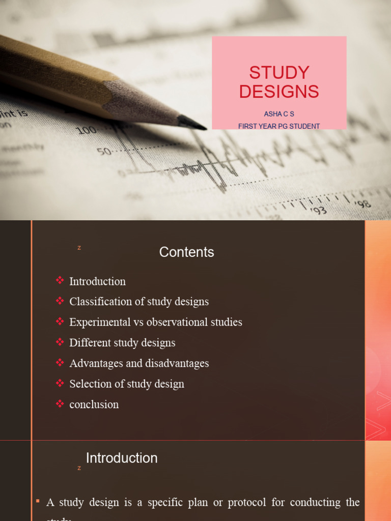 STUDY DESIGNS | PDF | Cohort Study | Experiment