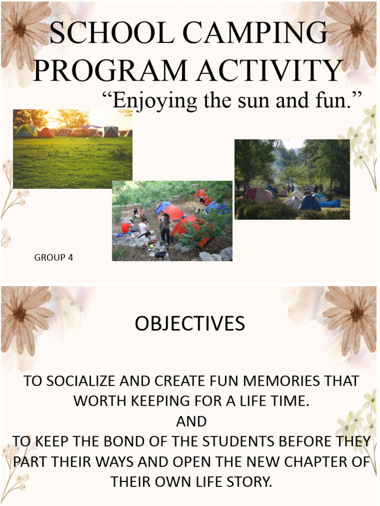 CAMPING-PROGRAM 02 | PDF