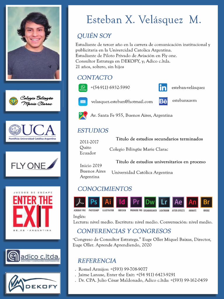 CV Esteban Velásquez | PDF