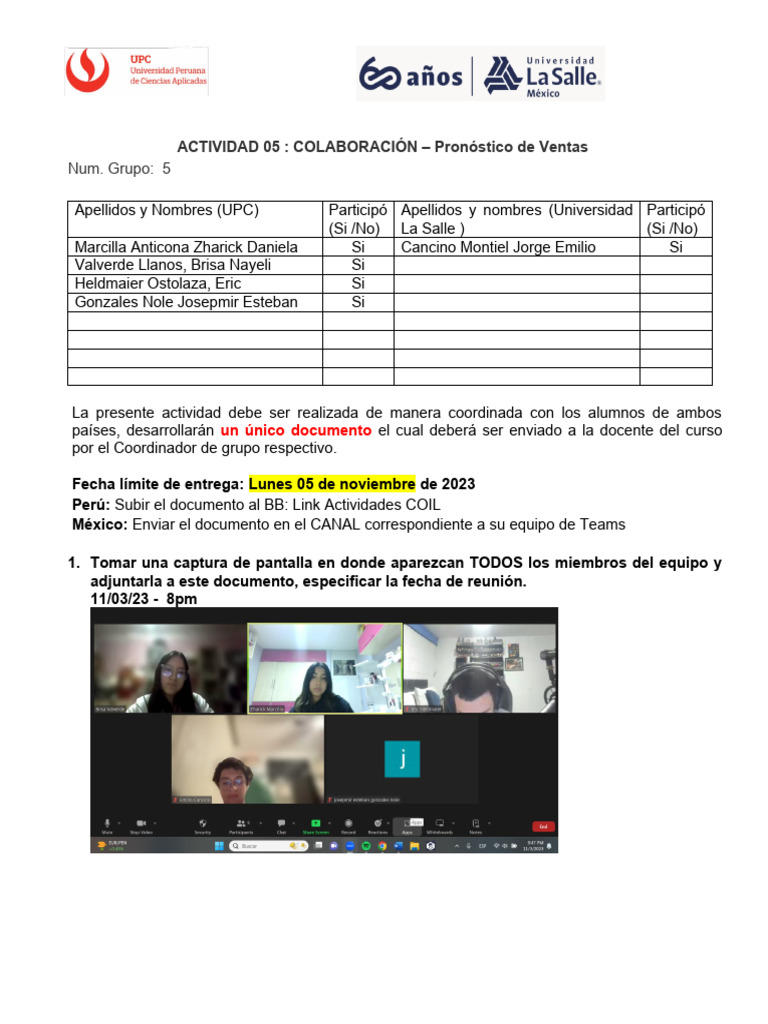 Sem 12 - Actv 5 - COIL Perú México 23.2 v1 | PDF | Precios | Mercados financieros