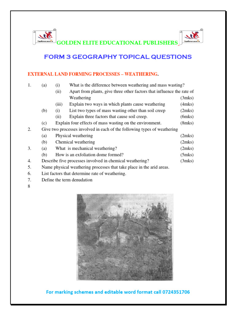 G.FORM 3 GEO TOPICAL QZ | PDF | River | Coast