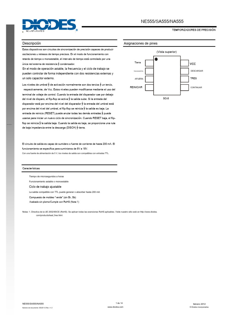 Datasheet NE555.PDF en to es 2024-03-18 04-28-36 | PDF